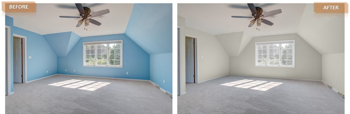 Wall Paint Color Change - VRX Staging
